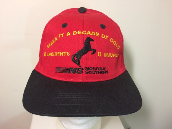 Ball Cap Adult- NORFOLK SOUTHERN RAILROAD Shipping T… - Gem