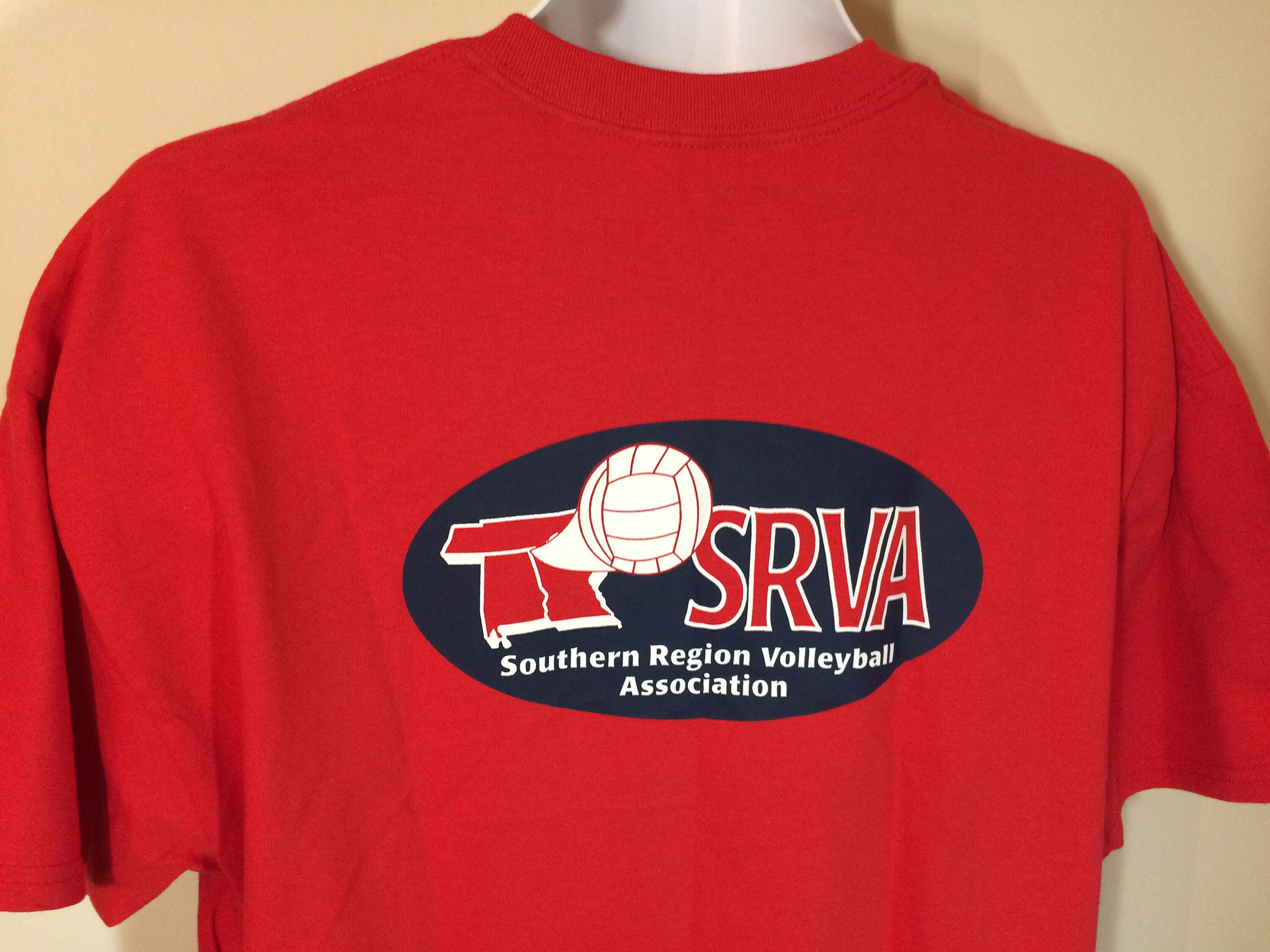 SRVA VOLLEYBALL CHAMPION Southern Regional Volleyball- Adult T Shirt ...