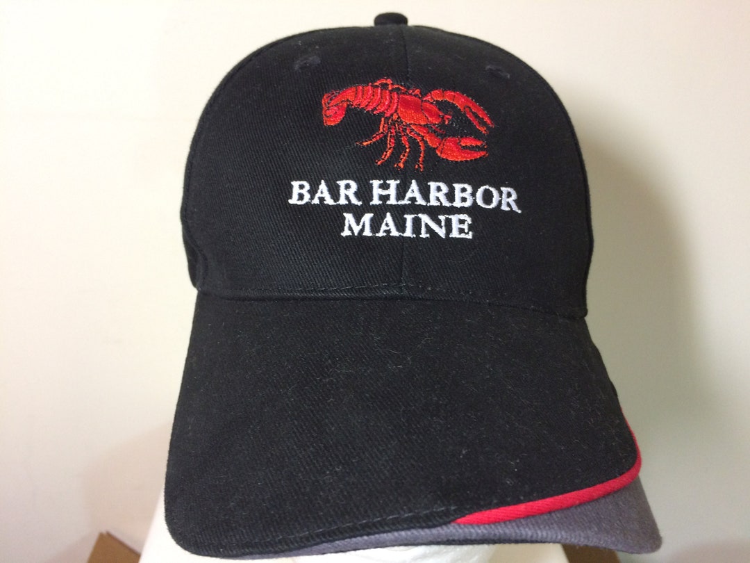 Ball Cap Adult-bar HARBOR MAINE Lobsters Acadia National Park - Etsy