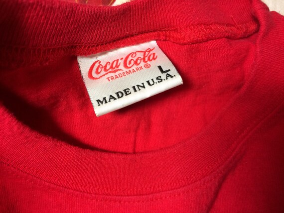 COKE BOTTLE ANATOMY 1996 Official Merch -Adult T… - Gem