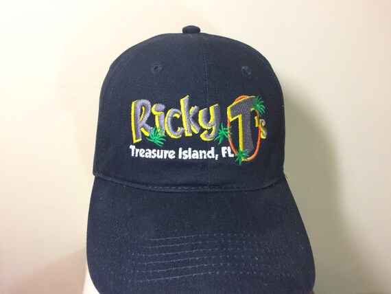 Ball Cap Adult- RICKY T'S Treasure Island, Florida Re… - Gem