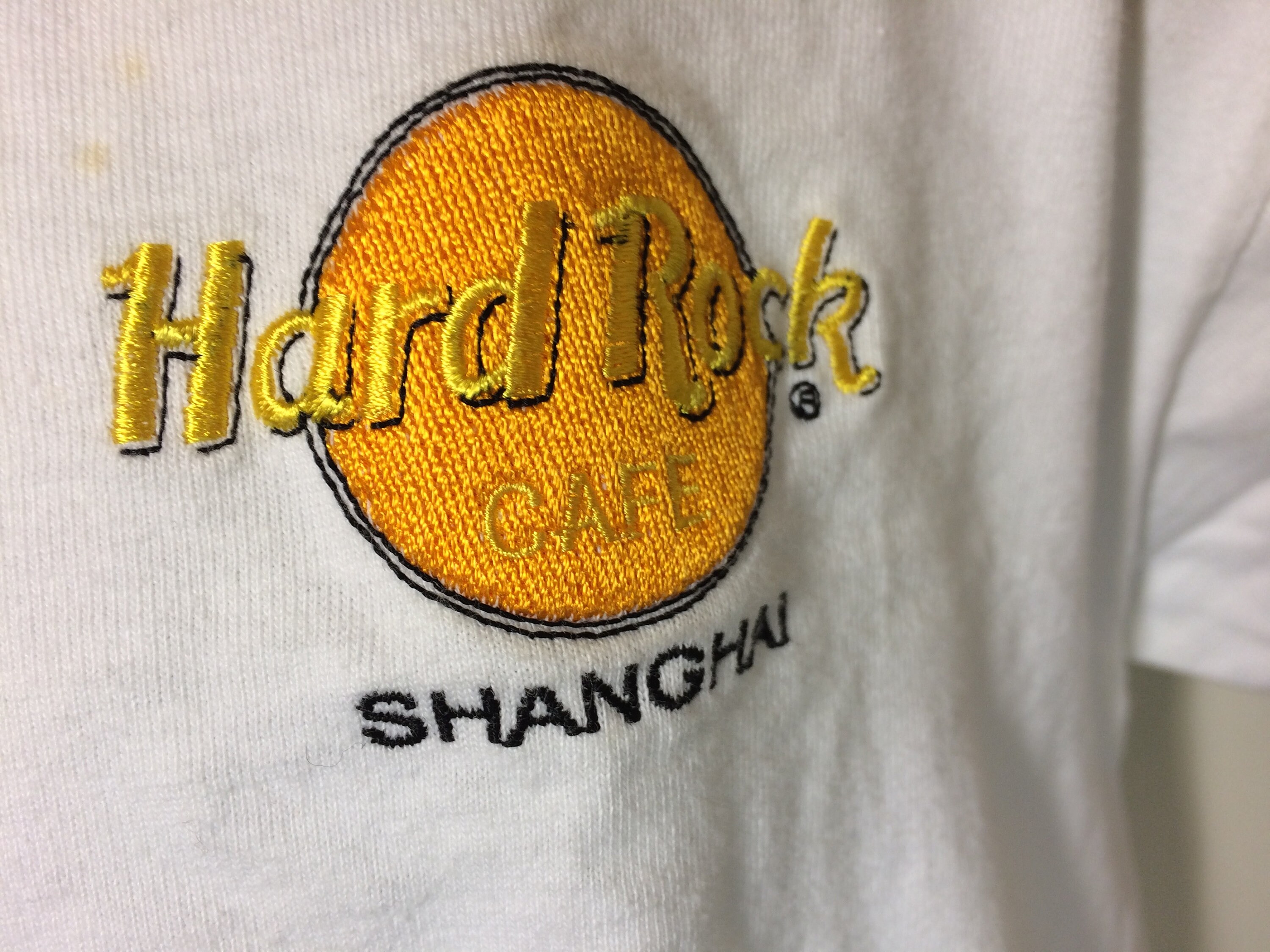 HARD ROCK CAFE Shanghai 6TH Anniversary-- Adult T Shirt Mens/women M W ...