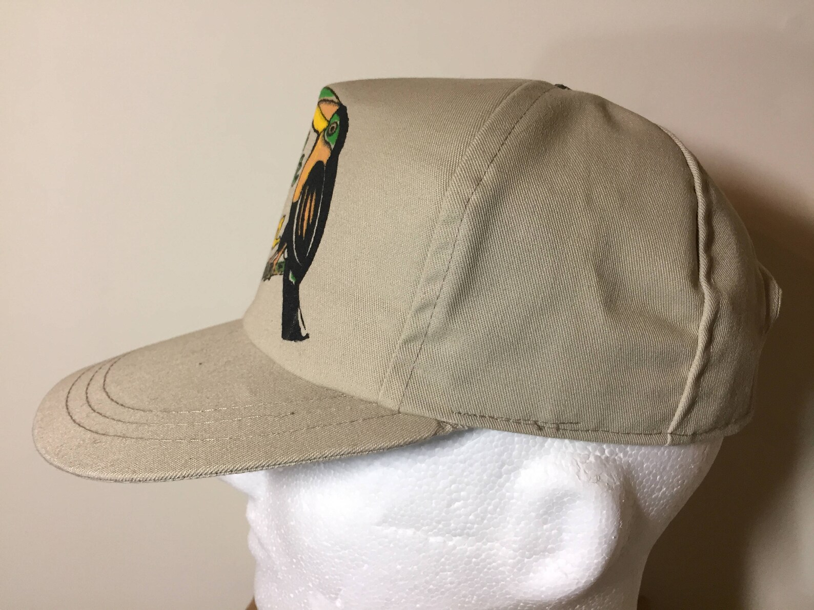 Ball Cap Adult- COSTA RICA TOUCAN Bird - Etsy