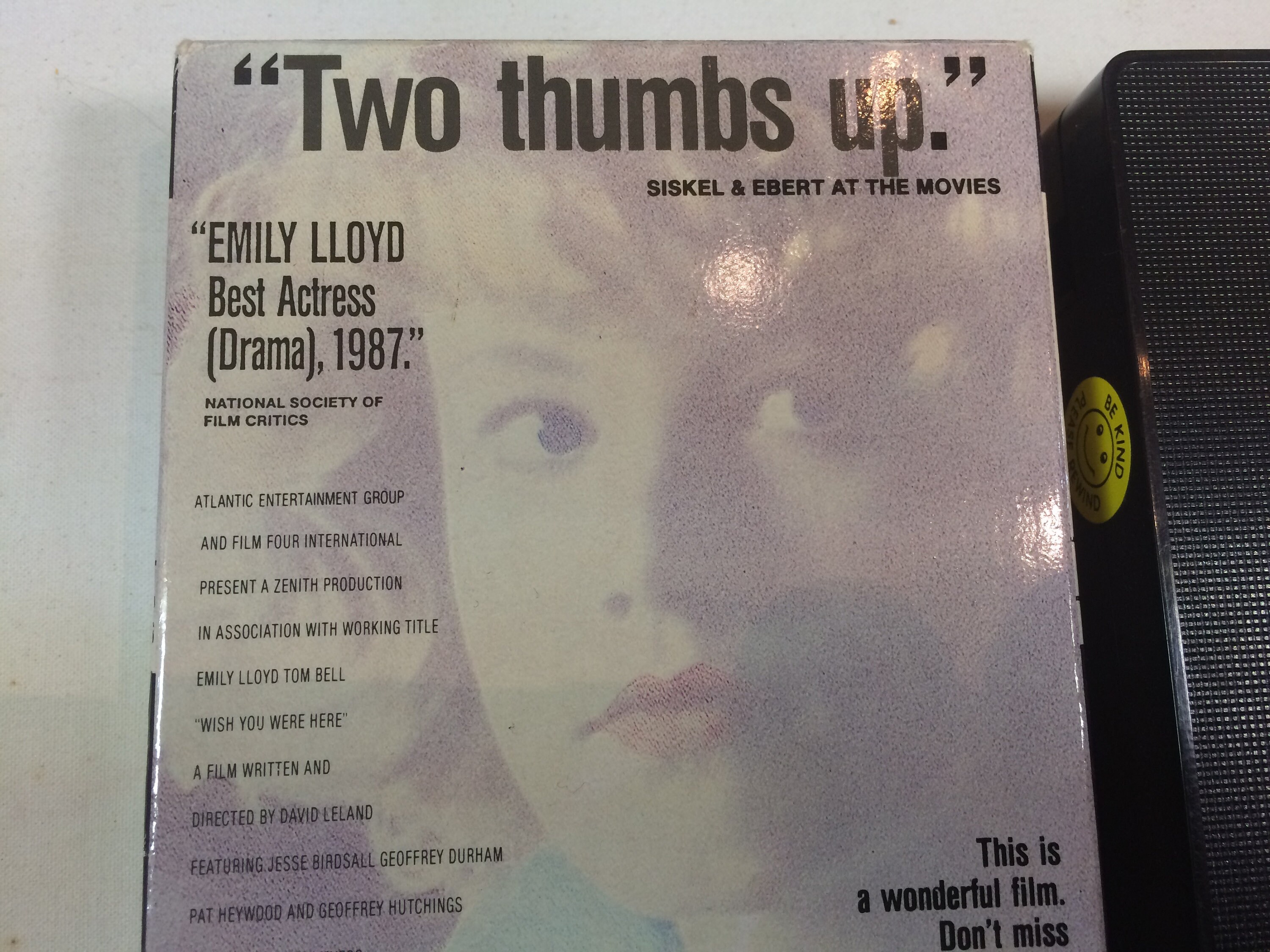 Wish You Were Here! Emily Lloyd Vhs 1987 92 Mins R - Fries Ent - Etsy