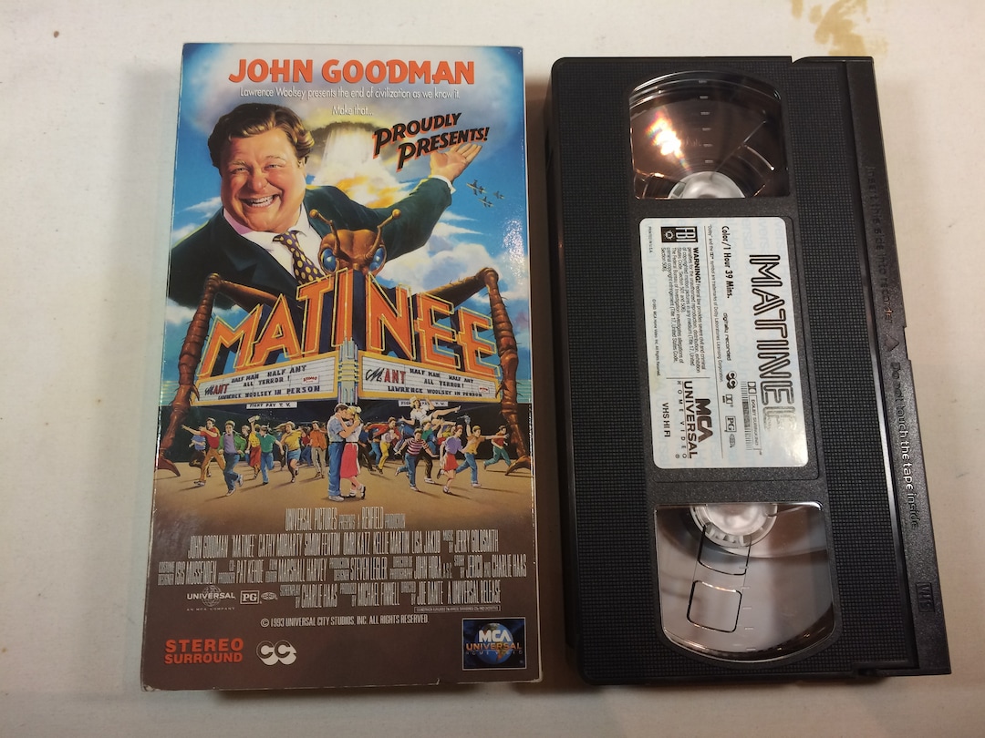 MATINEE John Goodman VHS 1993 1 Hr 39 Mins Pg - Etsy UK