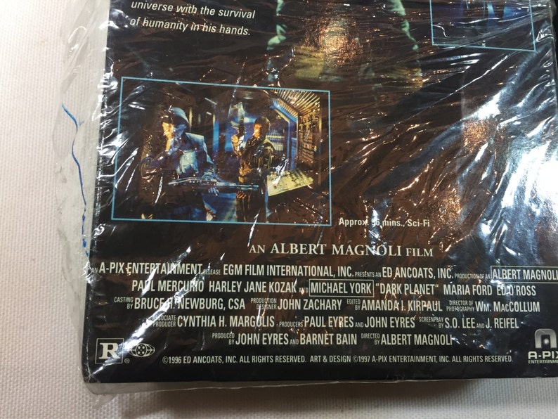 DARK PLANET Paul Mercurio Michael York VHS 1996 R 96 Mins - Etsy