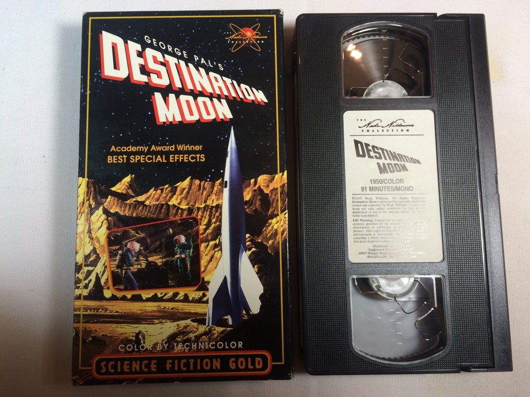 DESTINATION MOON - John Archer VHS 1950/97 91 Mins Color Special ...