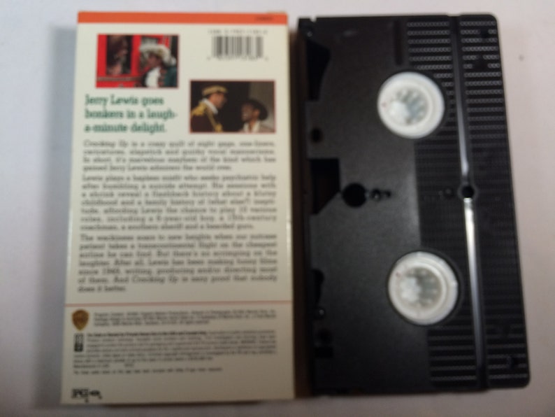 Jerry Lewis Cracking UP- VHS 1982/92 PG 91 Mins Milton Berle Sammy ...