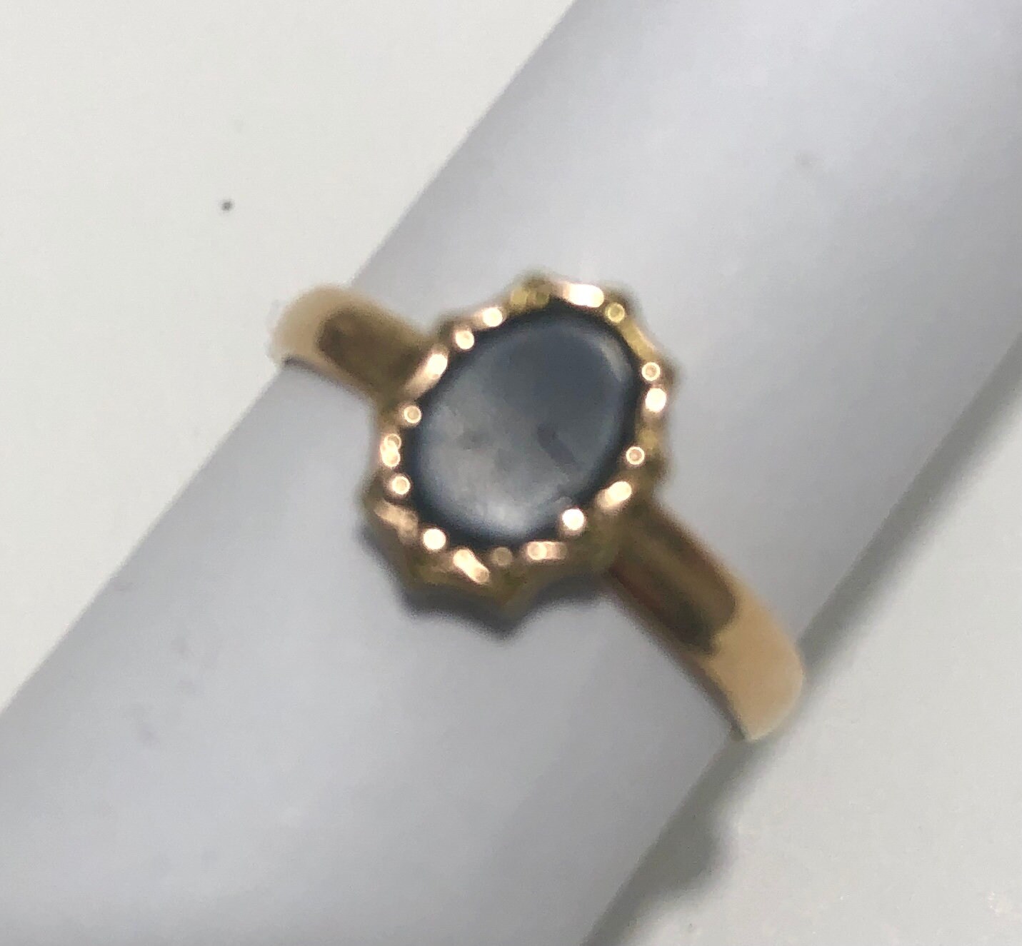 Antique Victorian 18K Yellow Gold Ring Band Black Onyx 1.83g Rolled Gold Setting Size 6 - Etsy ...