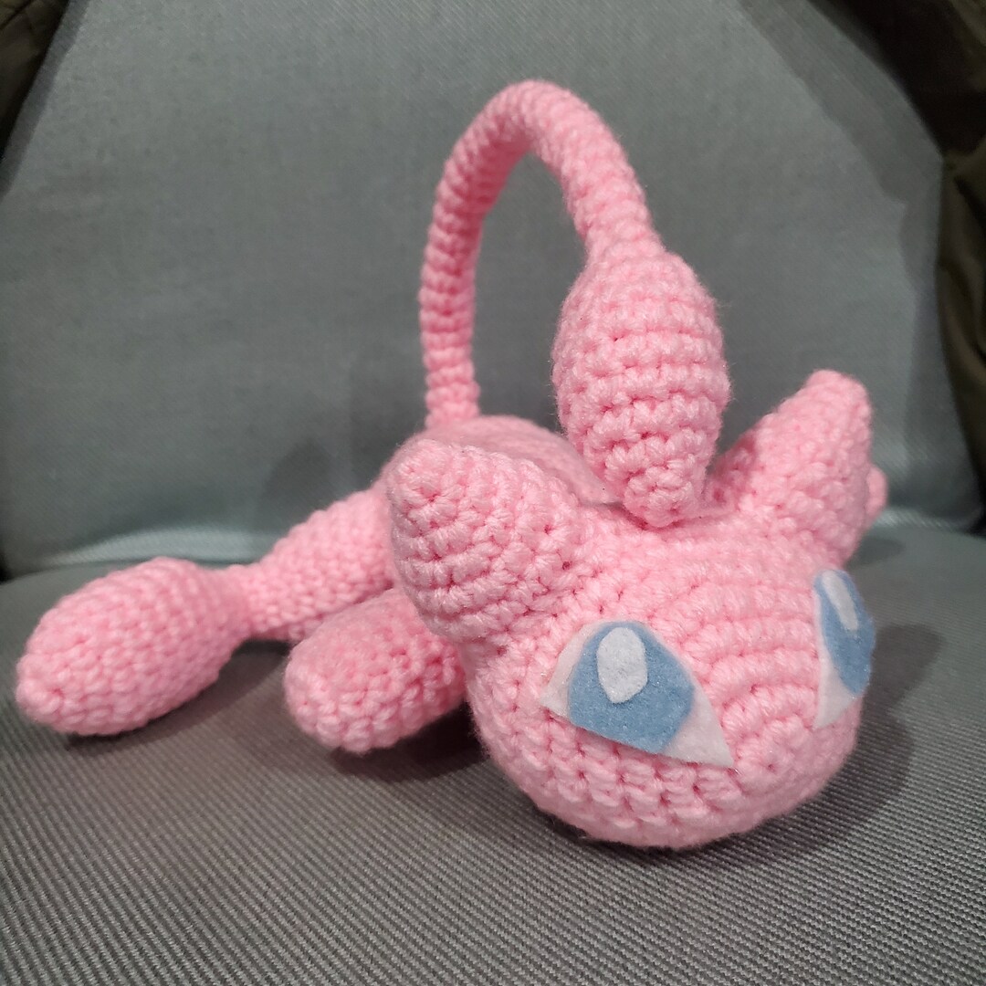 Mew Plushie, Handmade Crochet Pokemon - Etsy