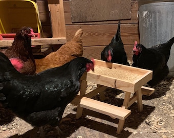 Amish Chicknic Table A Picnic Table for Chickens - Etsy