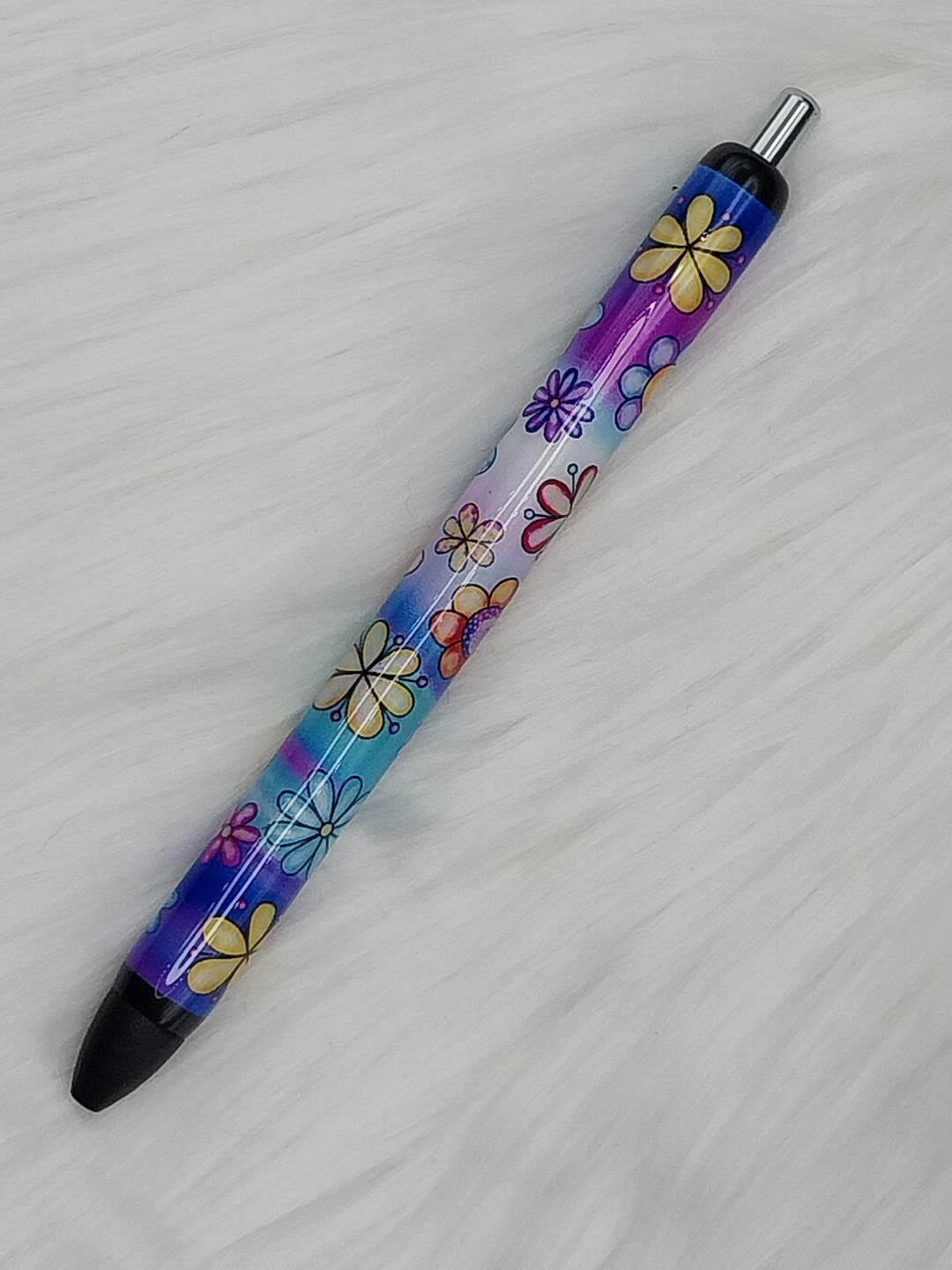 Flower Power Gel Pen - Etsy