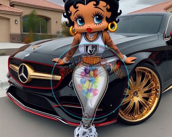 Personalized Black Betty Boop 20 Oz Tumbler, Betty Boop Tumbler ...