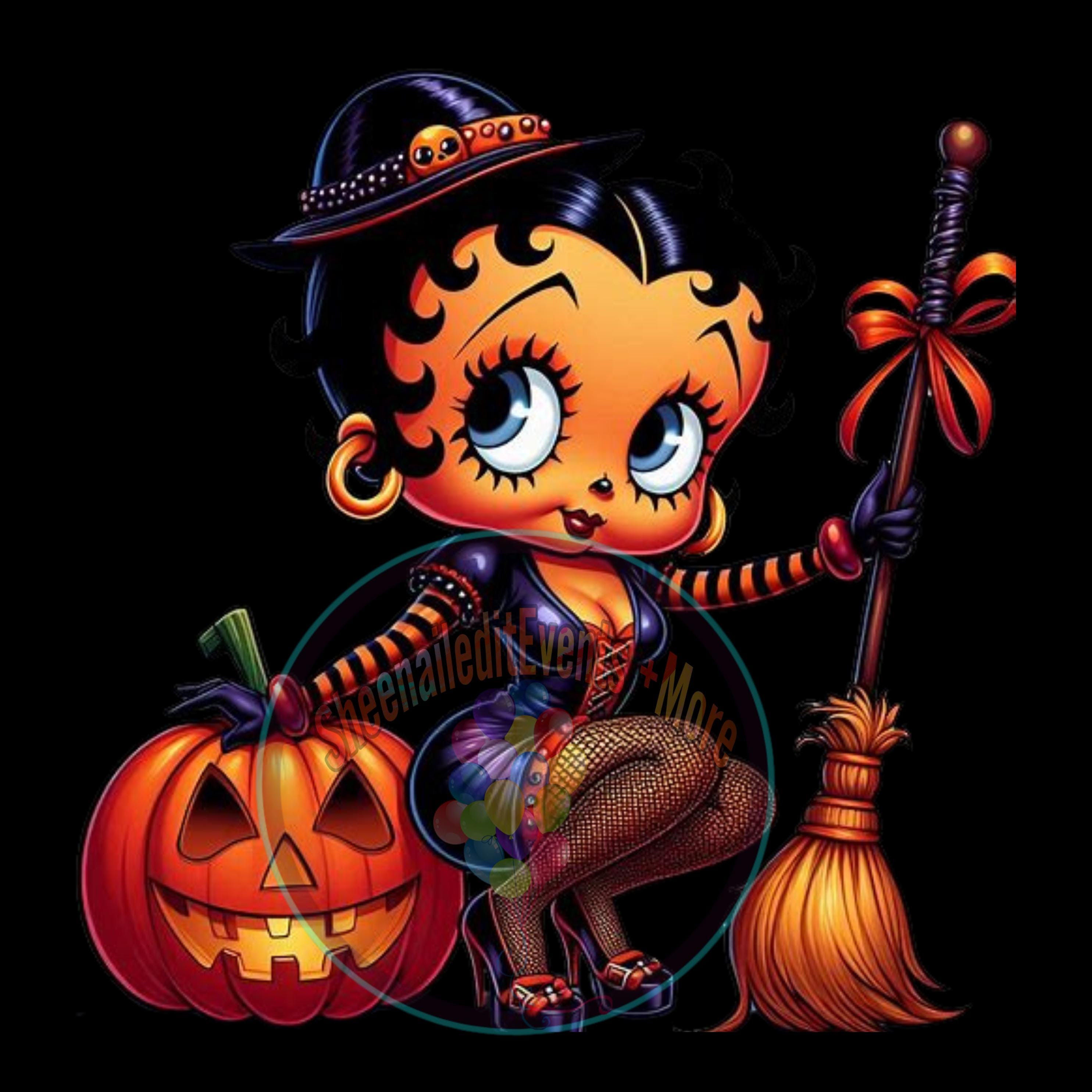 Fierce African American Betty Boop Slays in Her Baddie Halloween Outfit ...