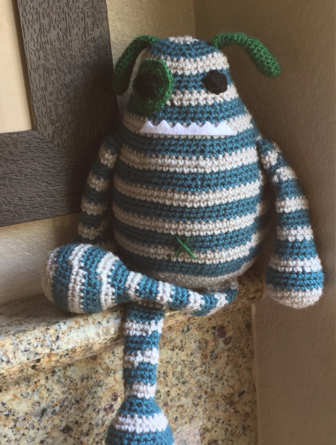 Monster Stuffed Animal| Monster Baby Shower | Monster Nursery| Monster ...