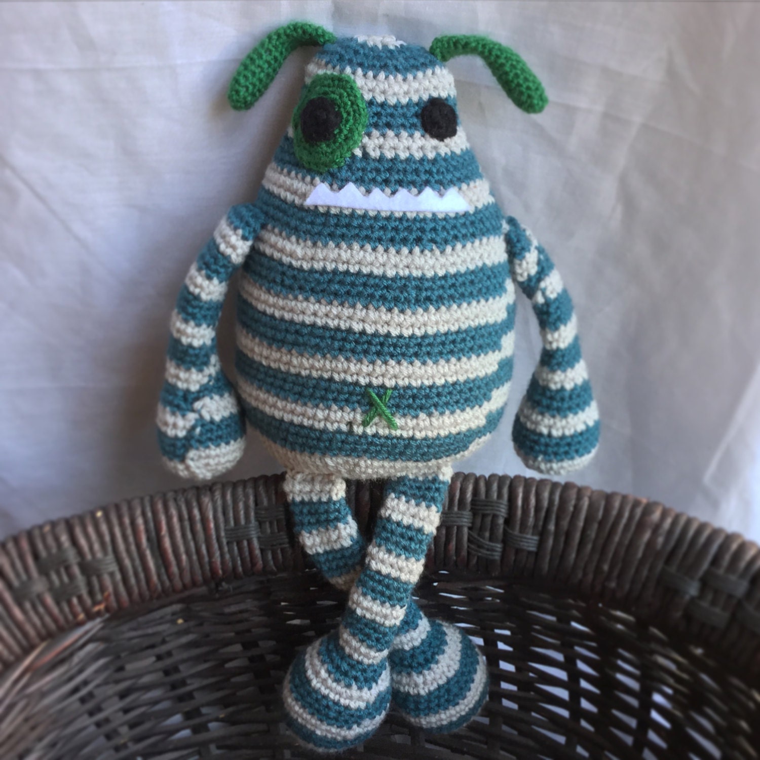 Monster Stuffed Animal| Monster Baby Shower | Monster Nursery| Monster ...