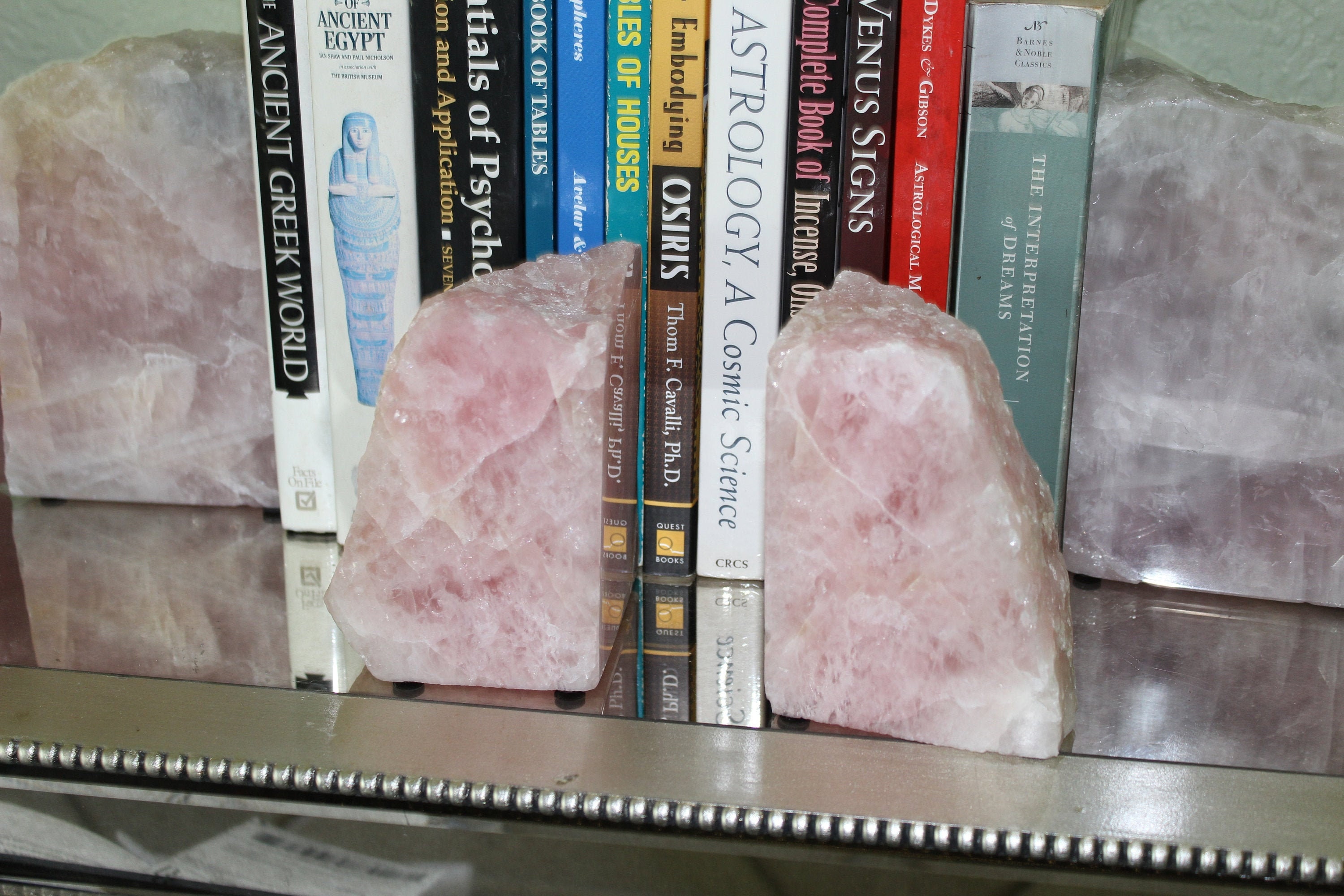 Quartz Crystal Bookends - Etsy