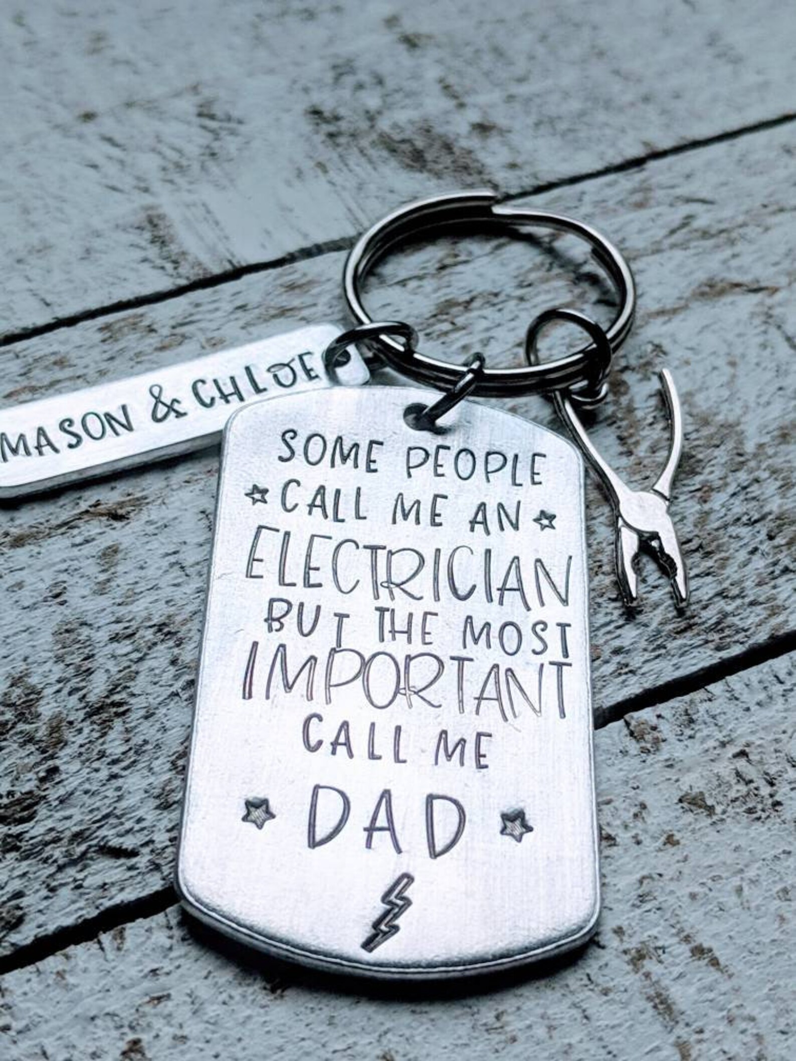 Electrician Dad. Father's Day. Blue Collar Dad. Husband - Etsy