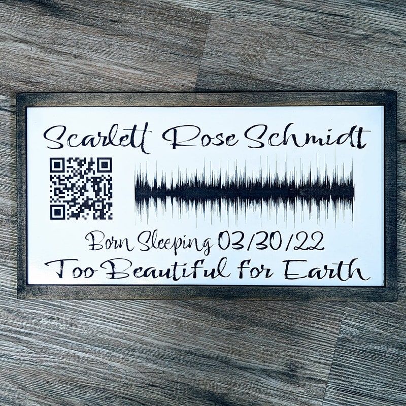 Soundwave Art Qr Code - Etsy