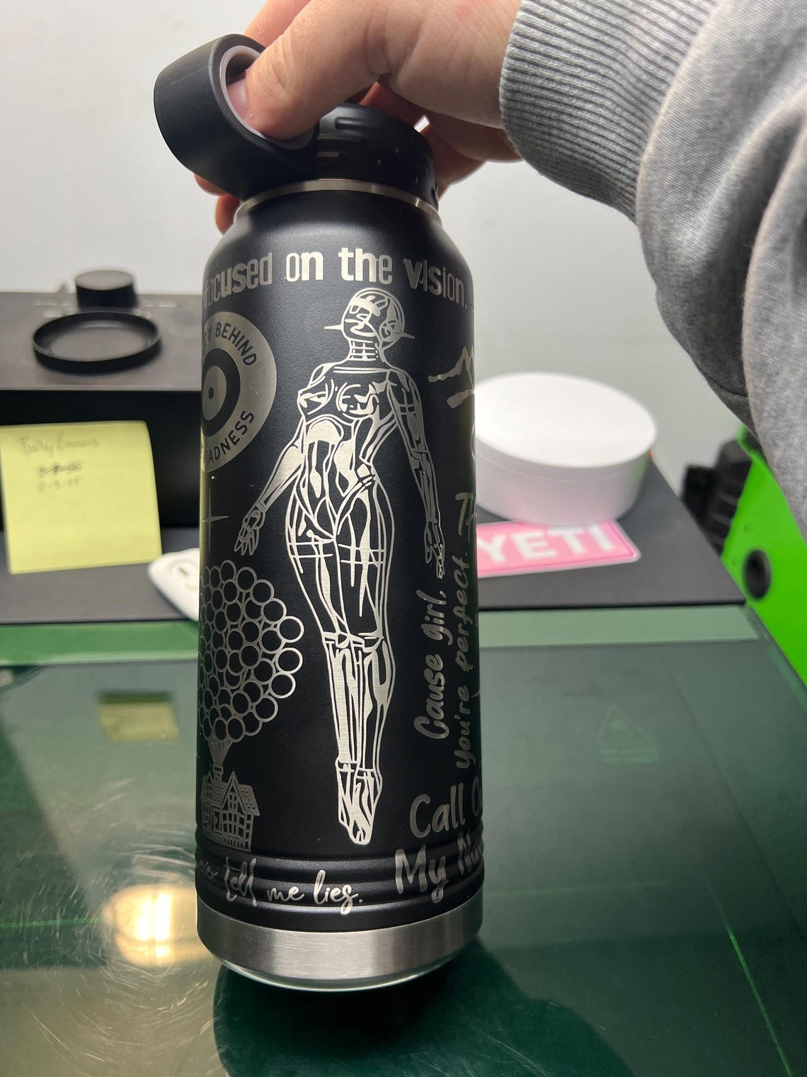 The Weeknd Tumbler Wrap SVG – Laser Engraved Design (digital Download ...
