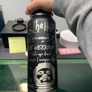The Weeknd Tumbler Wrap SVG – Laser Engraved Design (digital Download ...