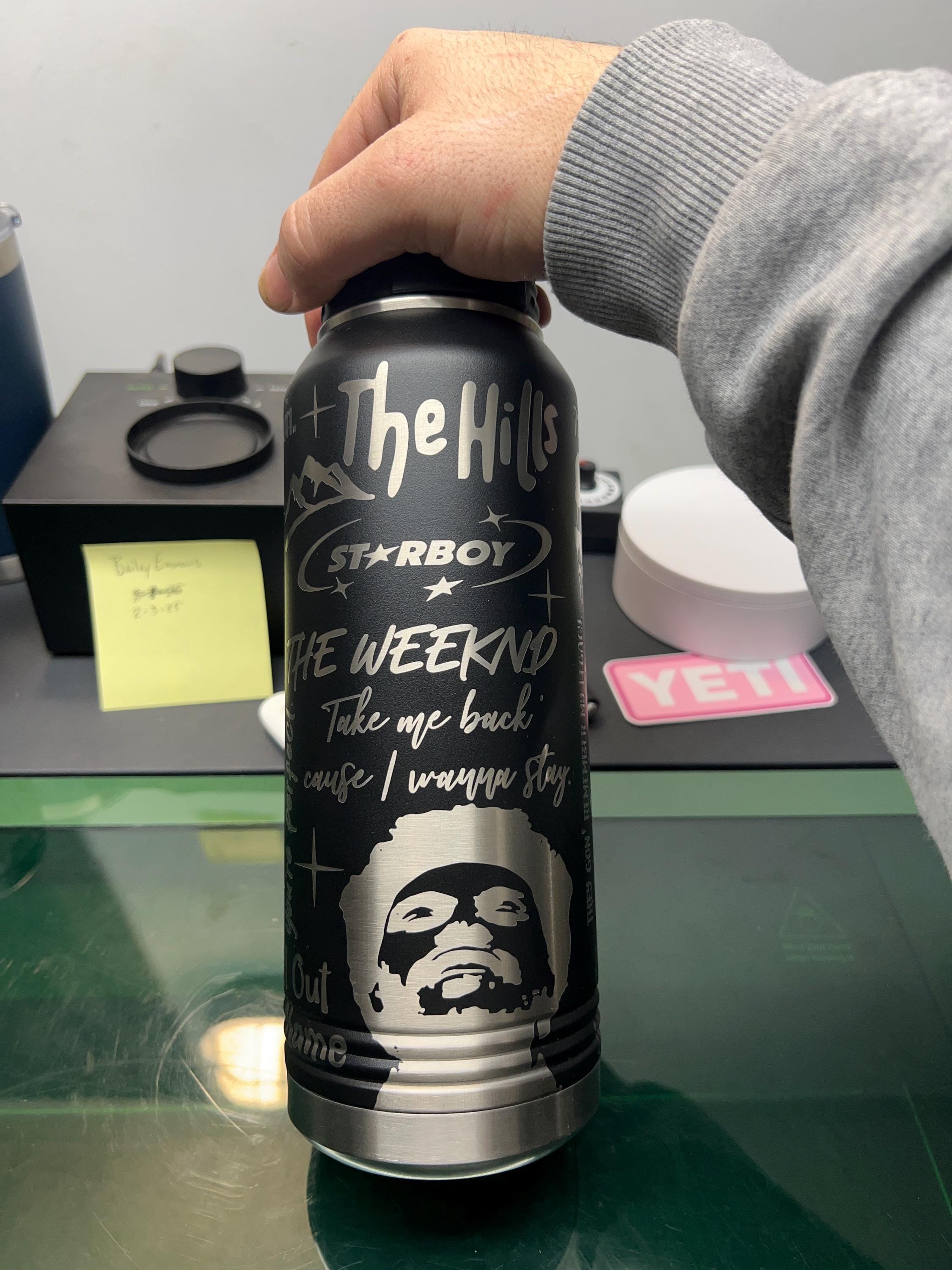 The Weeknd Tumbler Wrap SVG – Laser Engraved Design (digital Download ...