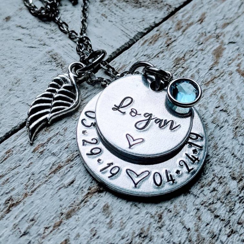 Child Loss Necklace - Etsy