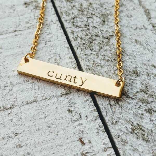 Cunt Necklace - Etsy