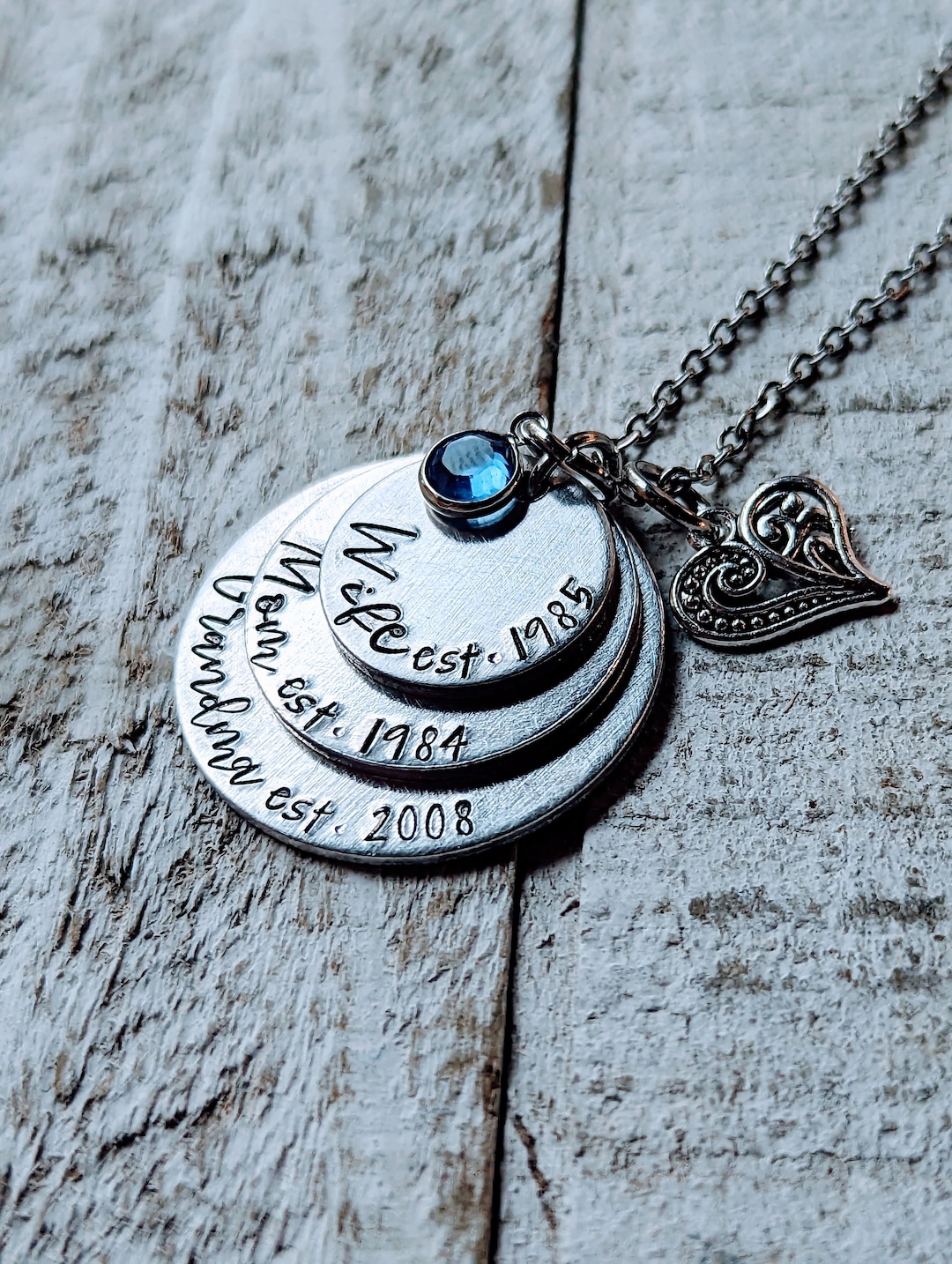 Personalized Multi-layered Keychain for Special Women - Custom Hand ...