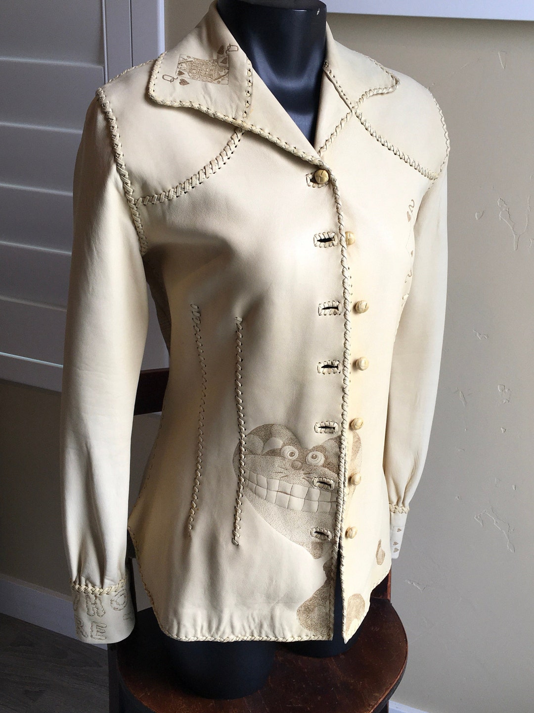 Vintage Seventies NBL Woman’s Sheepskin Shirt One of a Kind - Etsy