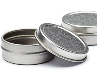 Round metal tins | Etsy