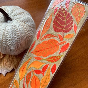 Autumn Leaves Bookmark by Karen Nataline Designs, Handmade Fall Vibes ...