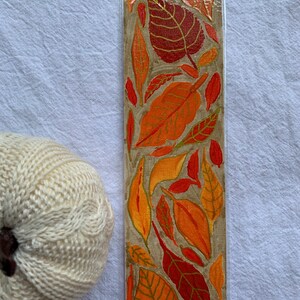 Autumn Leaves Bookmark by Karen Nataline Designs, Handmade Fall Vibes ...