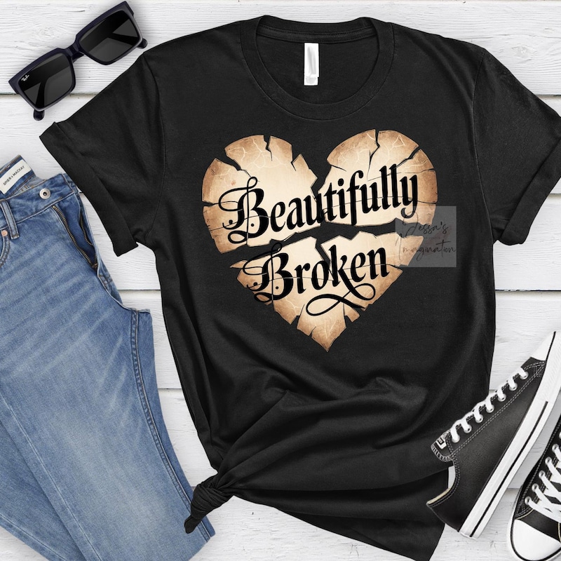 Beautiful Broken Png - Etsy