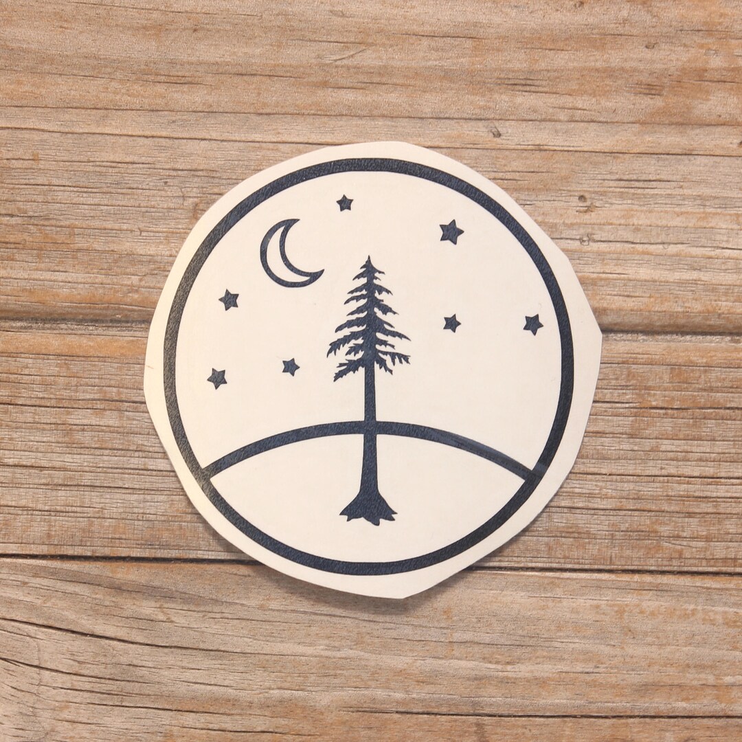 Redwood Tree Vinyl Decal: Camp Dueler Car, Laptop, iPad Sticker - Etsy