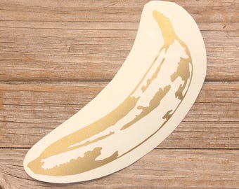 Banana decal | Etsy