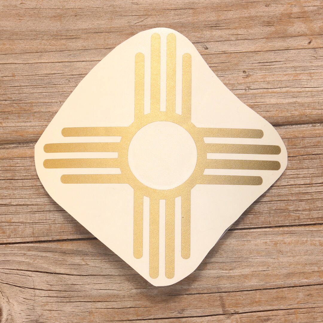 Zia Sun Vinyl Decal, Car Stickers, Car Decals, Laptop Stickers, Laptop ...