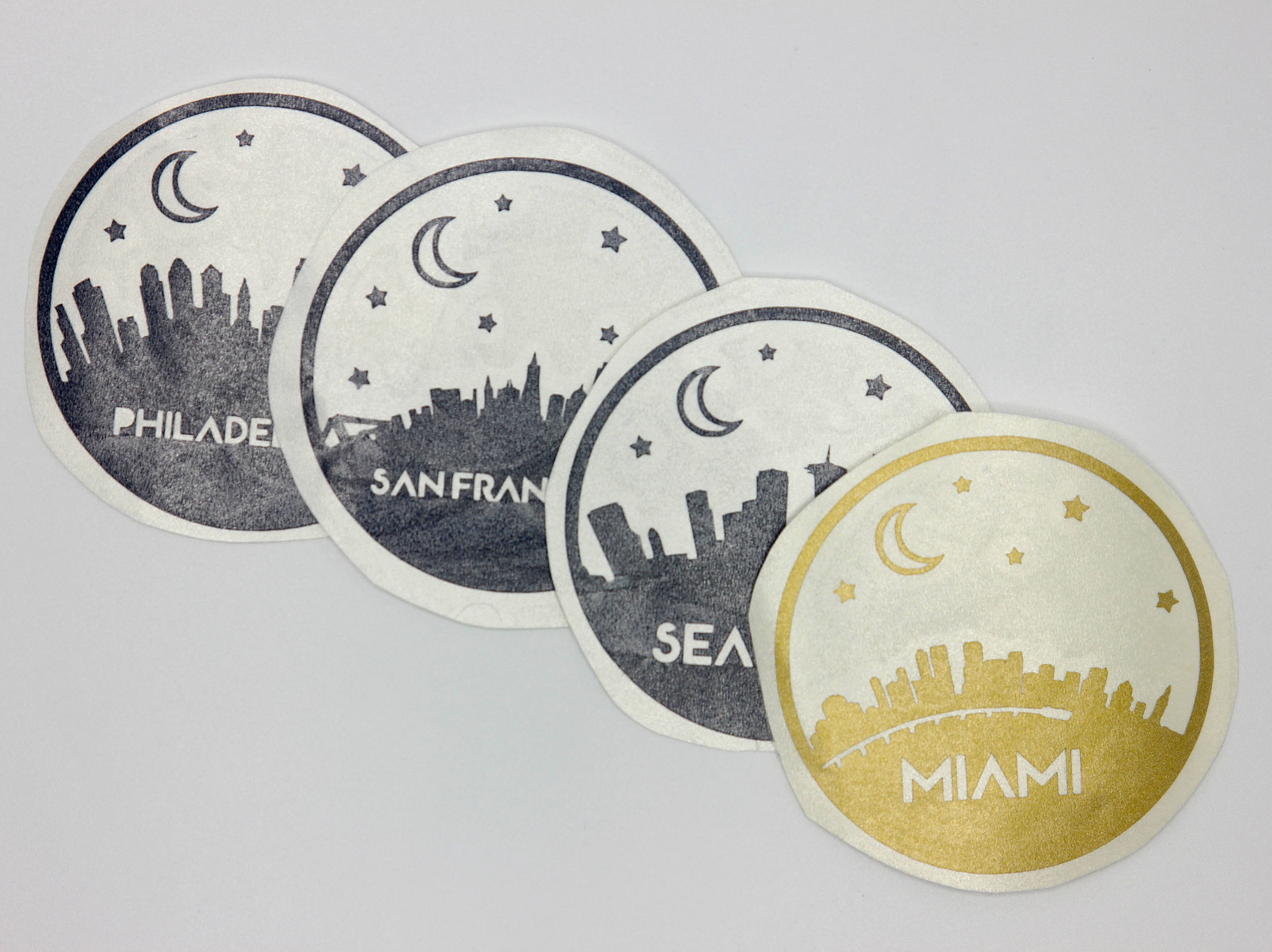 Philadelphia circle vinyl sticker Car stickers Car Decals | Etsy