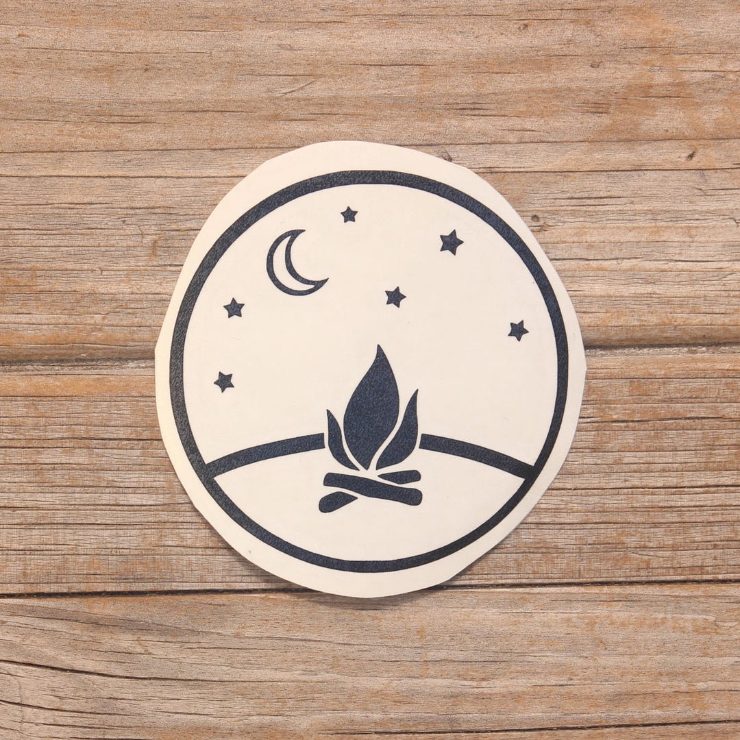 Campfire Stickercar Stickers, Car Decals, Laptop Stickers, Laptop Decal ...