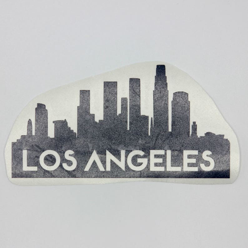 Los Angeles skyline vinyl sticker Car stickers Car Decals | Etsy
