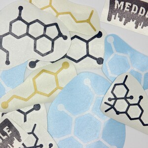 Dopamine Chemical Structure Vinyl Sticker Car stickers Car | Etsy