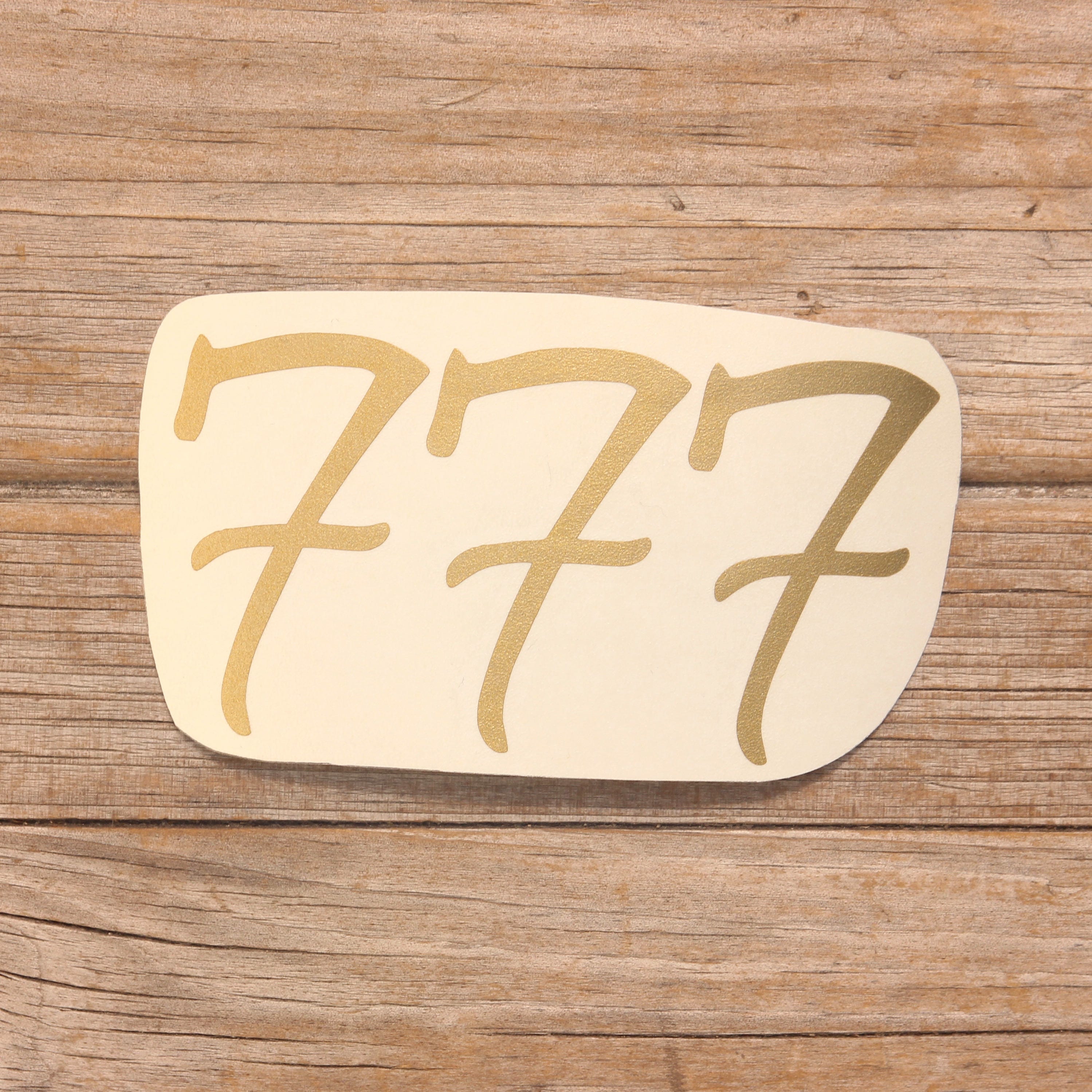 Lucky 777 Vinyl Sticker, Car Stickers, Car Decals, Laptop Stickers ...