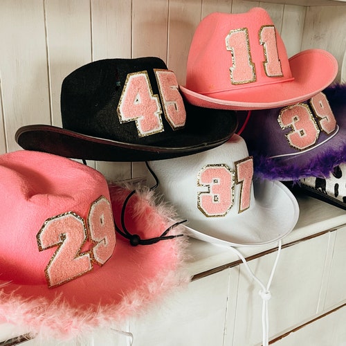 21st Birthday Cow Print Cowboy Hat - Etsy