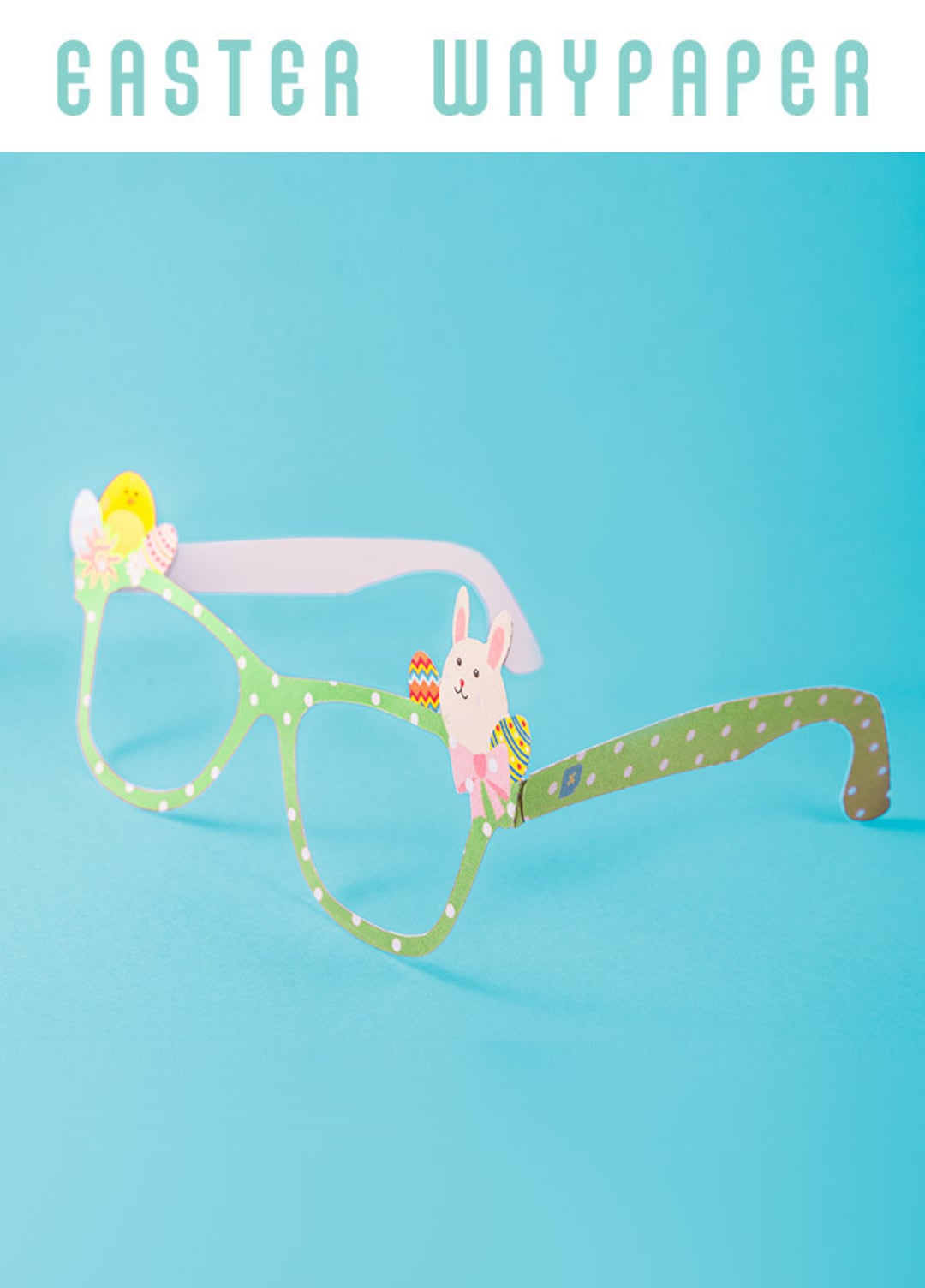 Easter Rabbit Bunny Egg - Printable DIY Easter Party Glasses Mask ...