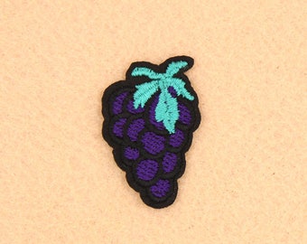 Grapes 3 Inch Glitter Sparkle Iron on Patch GL262 - Etsy