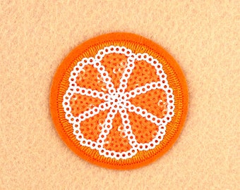 Small Slice of Fruit Patch Any Color Custom Made - Etsy