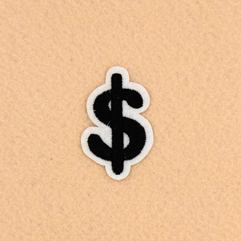 Dollar Sign Iron On - Etsy