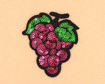Tiny Grapes Patch Custom Made AP26 - Etsy