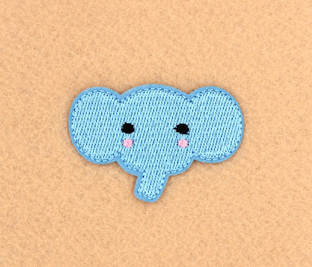 Elephant Patch Iron on Patch DIY Patch Embroidered Patch Applique ...