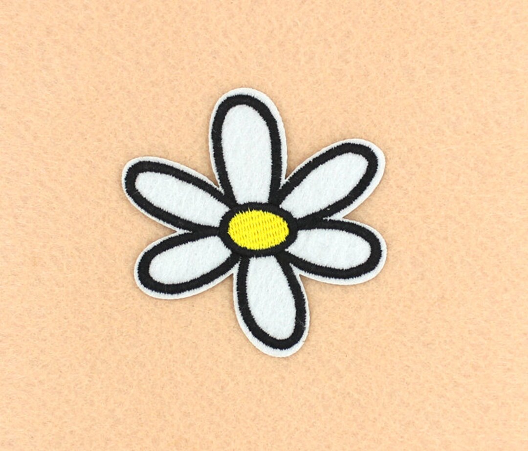 Flower Patch Iron on Patch DIY Patch Embroidered Patch - Etsy